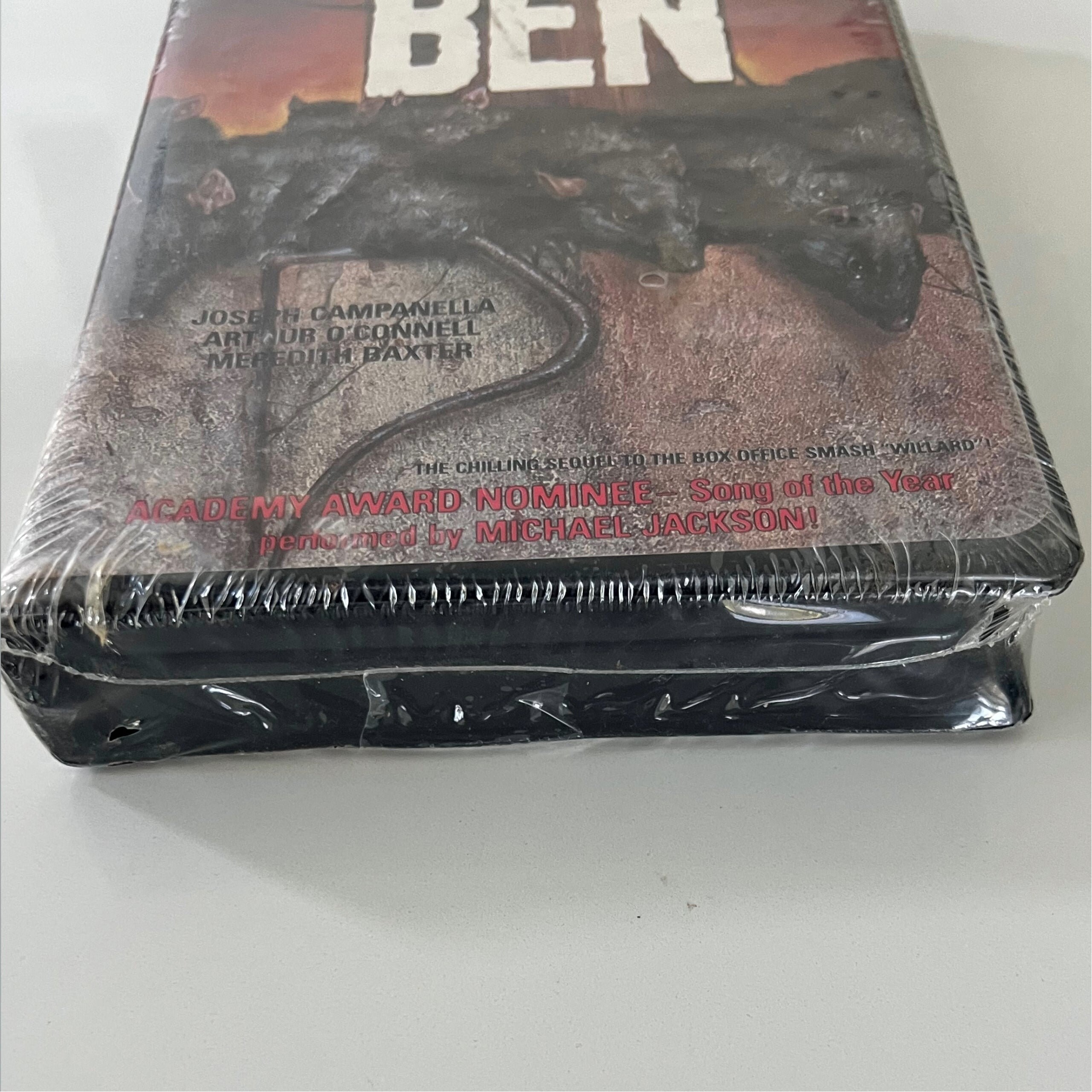 Vintage 1985 BEN Horror VHS Sealed Produced by Michael Jackson - Etsy