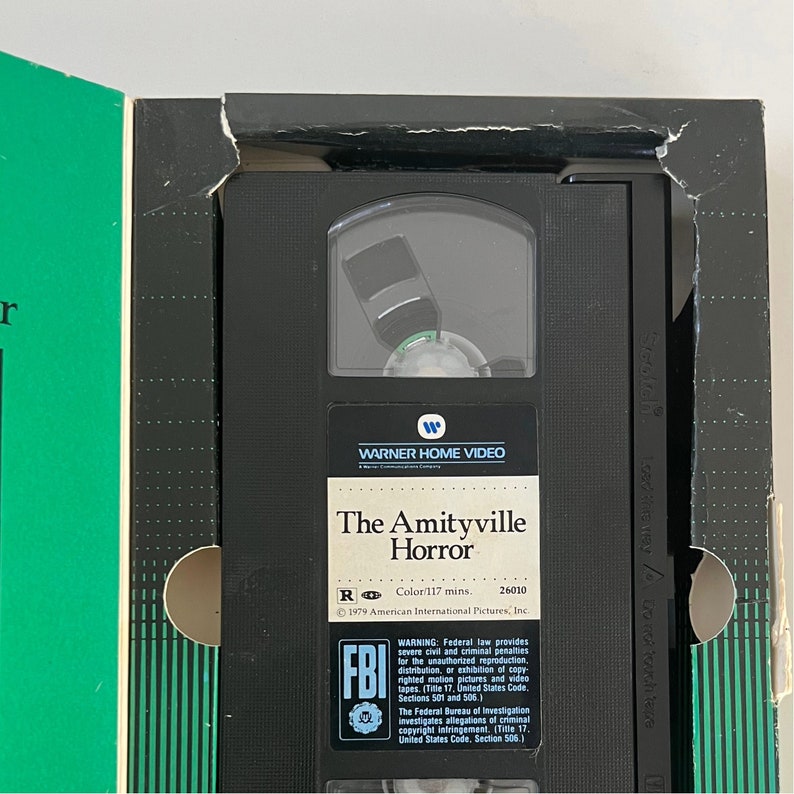 Rare Vintage 1981 Original First Release the Amityville Horror VHS Big ...