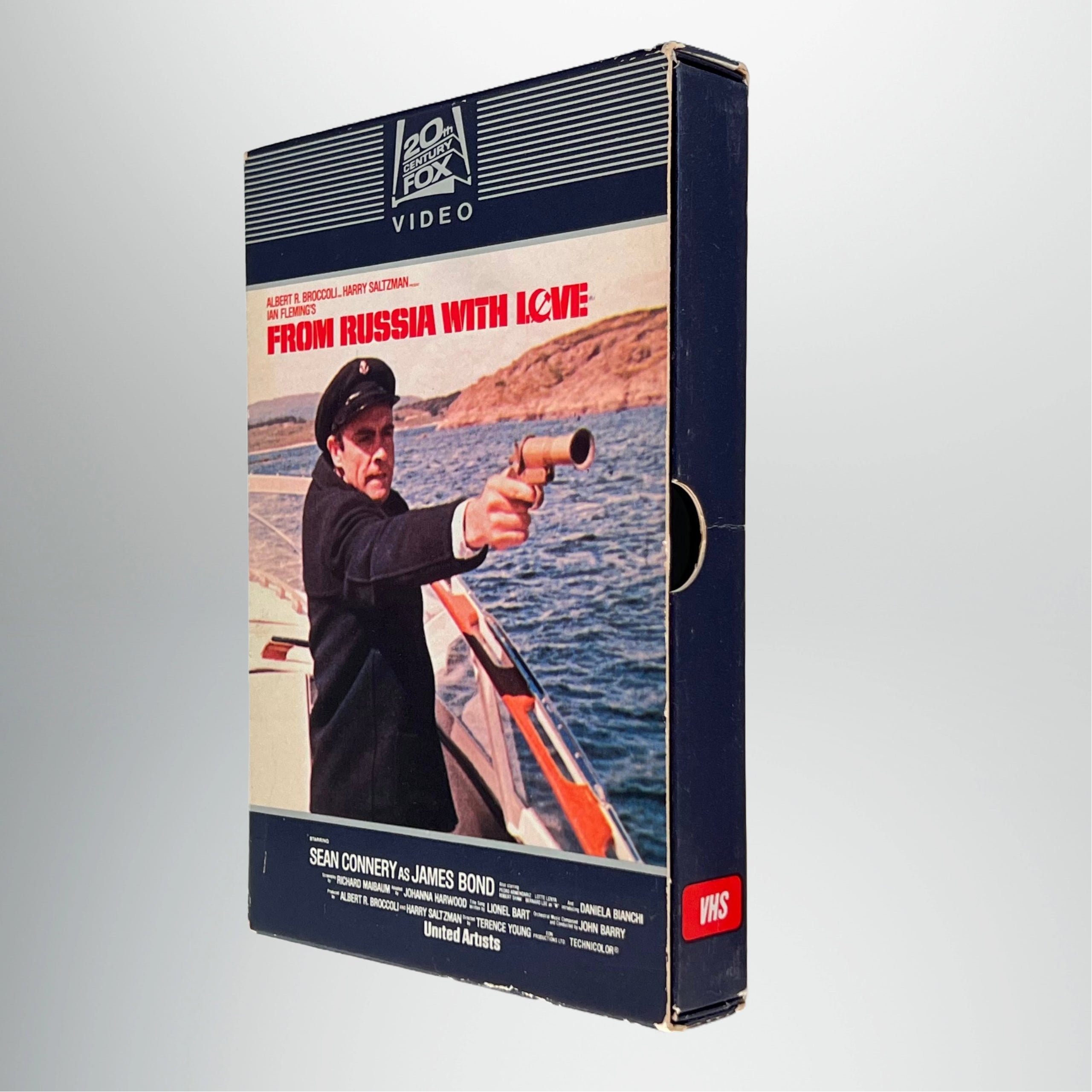 Vintage 1982 James Bond From Russia With Love First Print Side Drawer ...