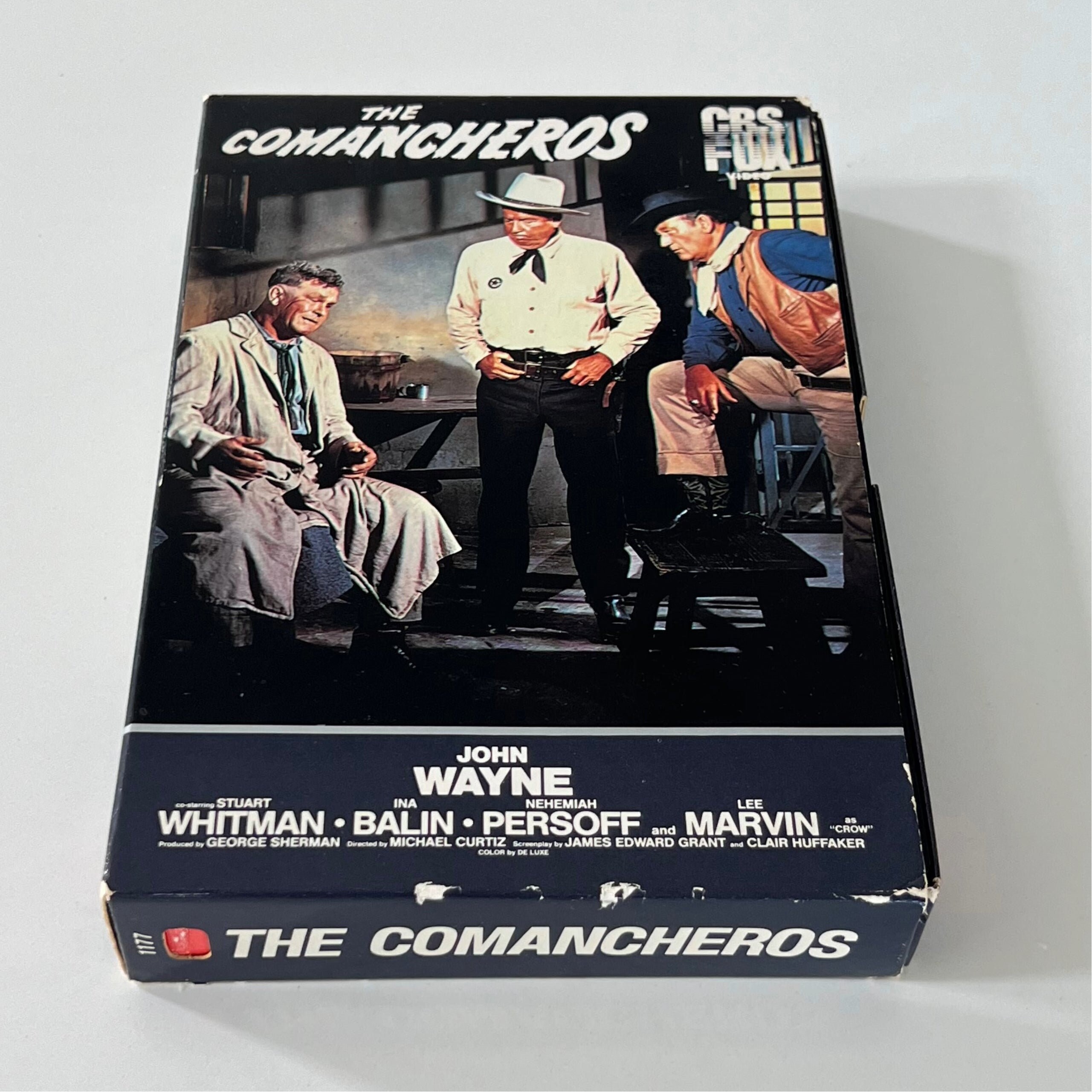 Rare Vintage John Wayne 1983 the Comancheros First Print Side Drawer ...
