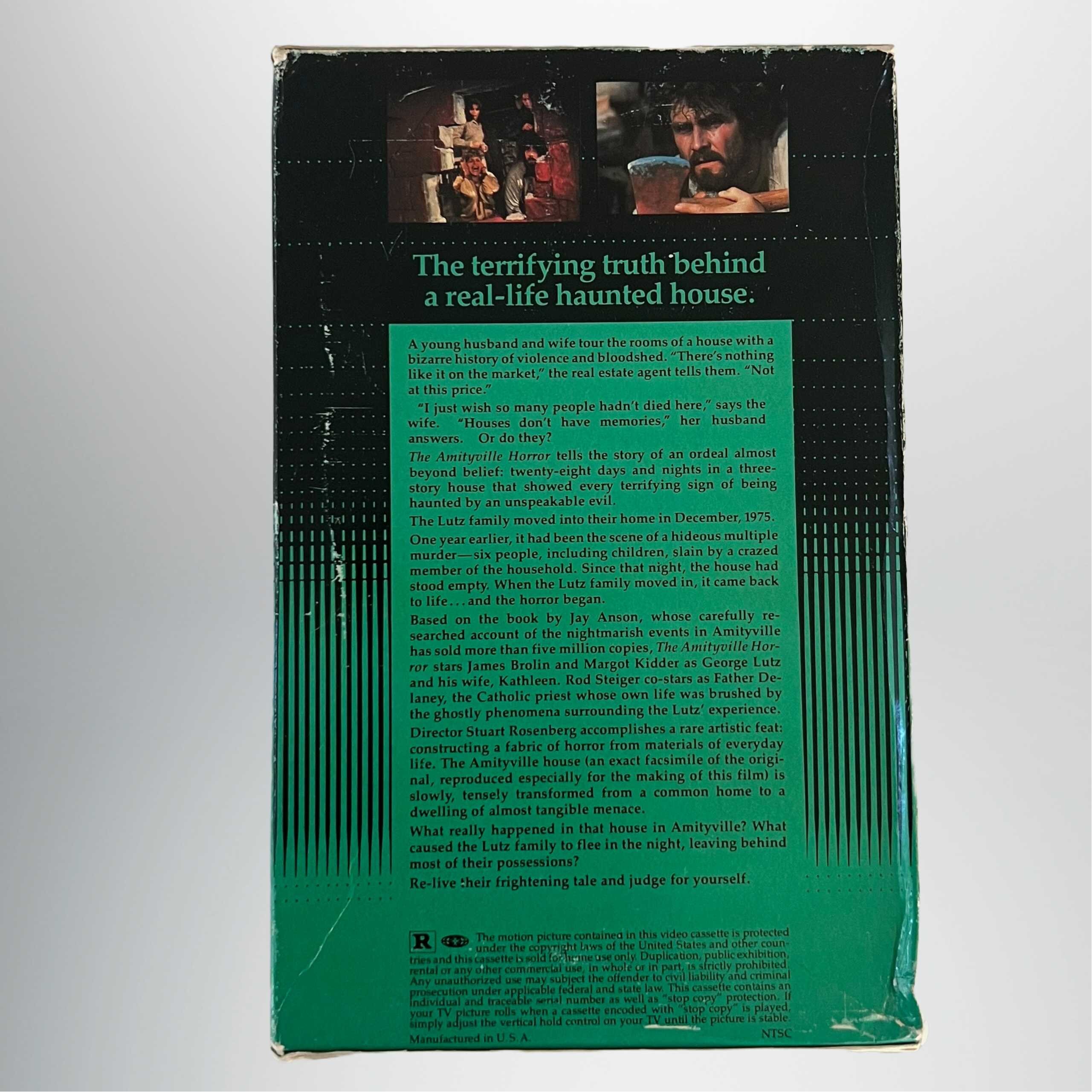 Rare Vintage 1981 Original First Release the Amityville Horror VHS Big ...