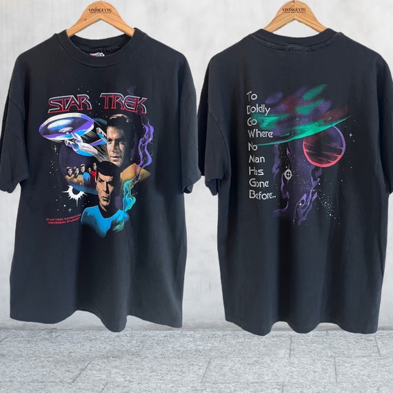 Vintage 1991 Star Trek Adventure, Spock, Kirk and Crew T Vintage 1991 Star Trek Adventure, Spock, Kirk and Crew T