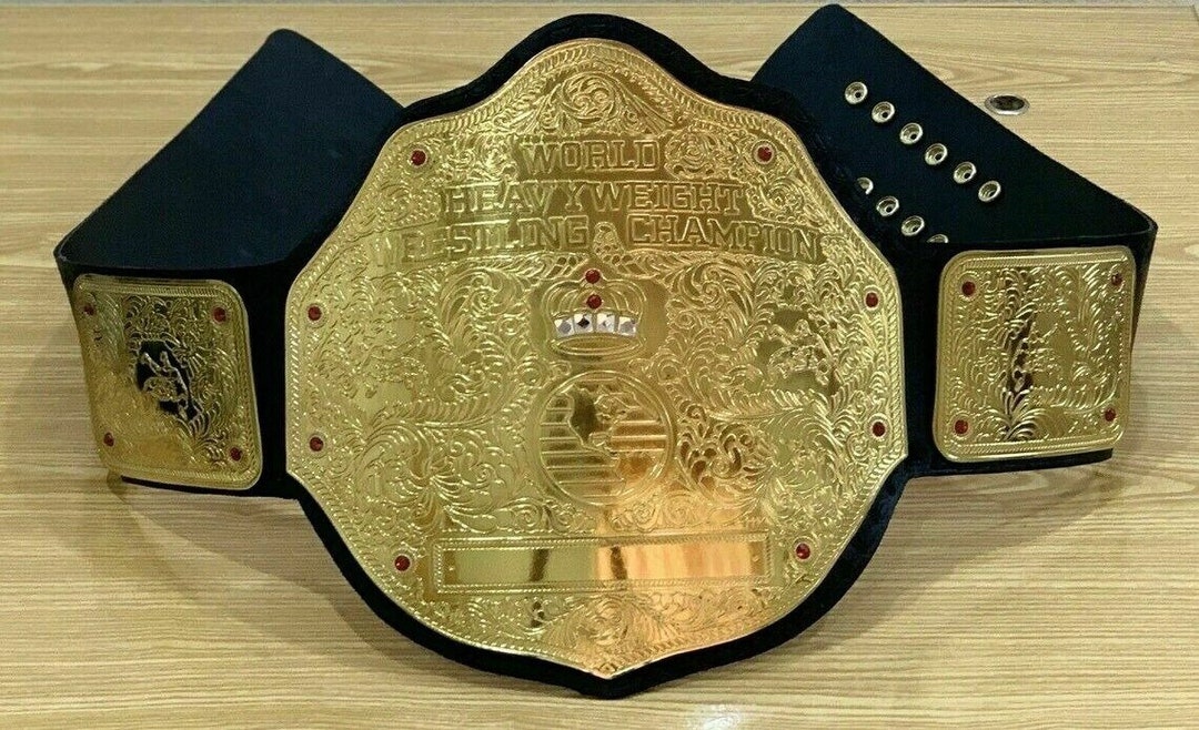 BIG Gold Wrestling Championship Belt-full Size /special Gift - Etsy