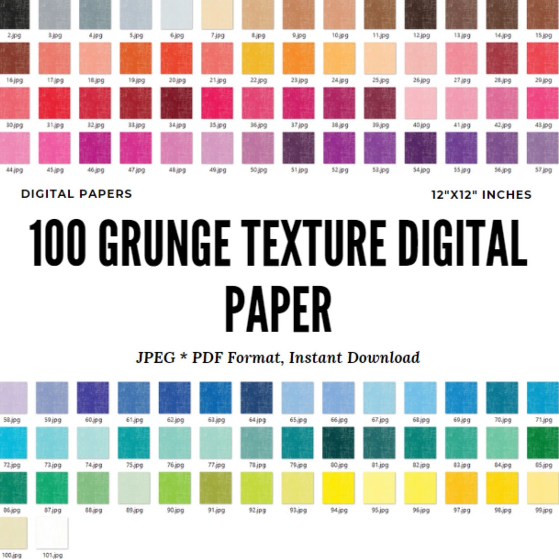 1000 Digital Papers, Commercial Use Instant Download Water Color ...