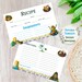 Legend of Zelda Recipe Card Editable Template - Etsy
