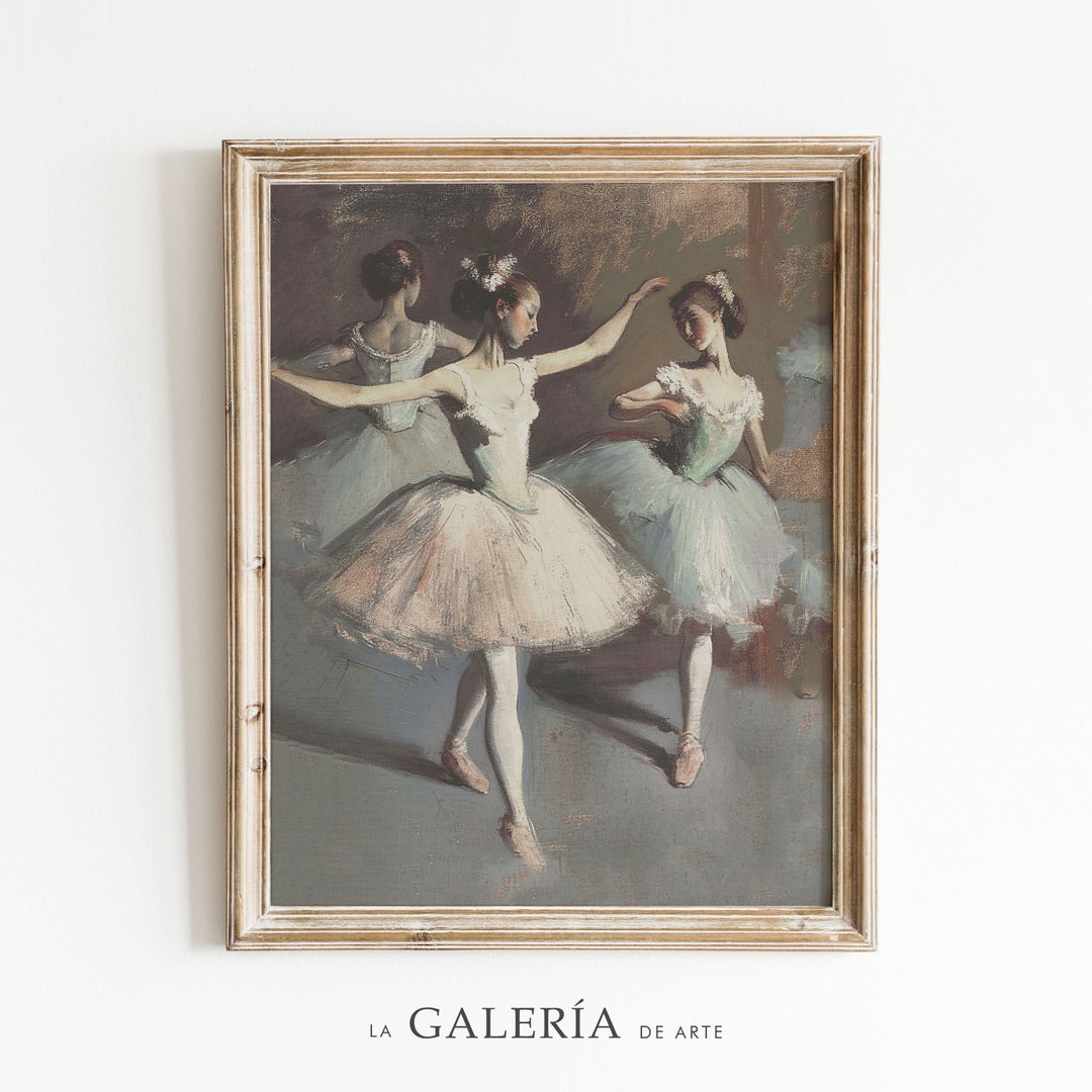 Ballerina Painting | Ballet Art Print | Dancer Wall Art - Etsy