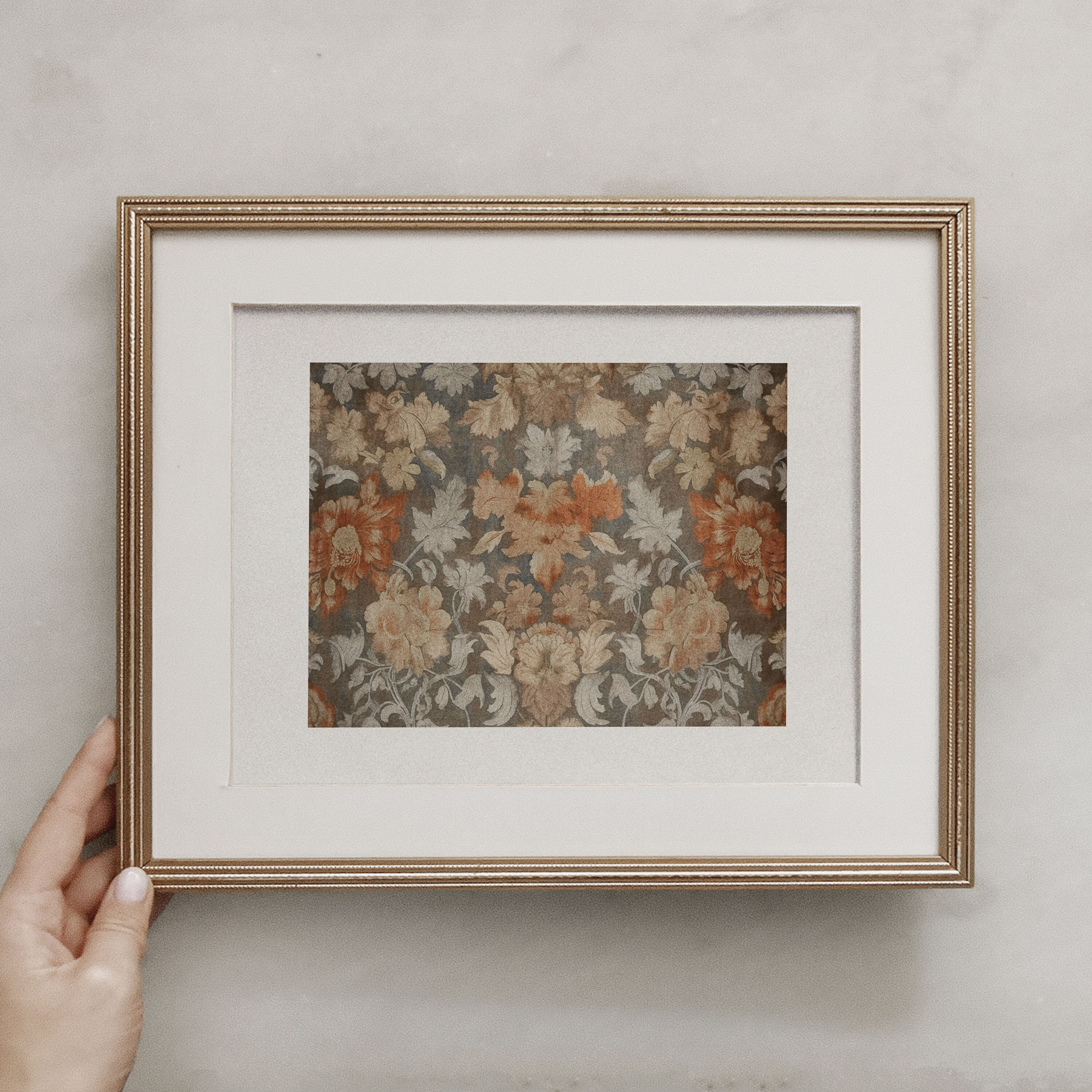 Vintage Textile Art | Rug Pattern Wall Print | Moody Tapestry Digital ...