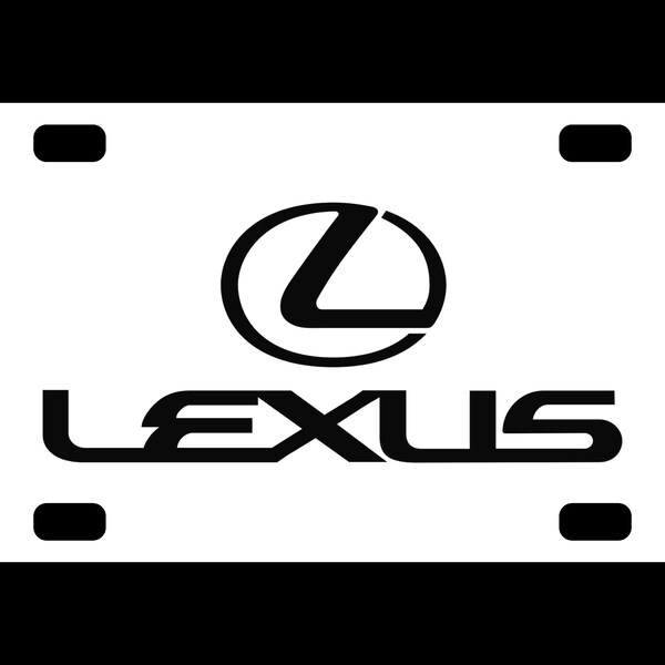 Lexus Logo License Plate - Etsy