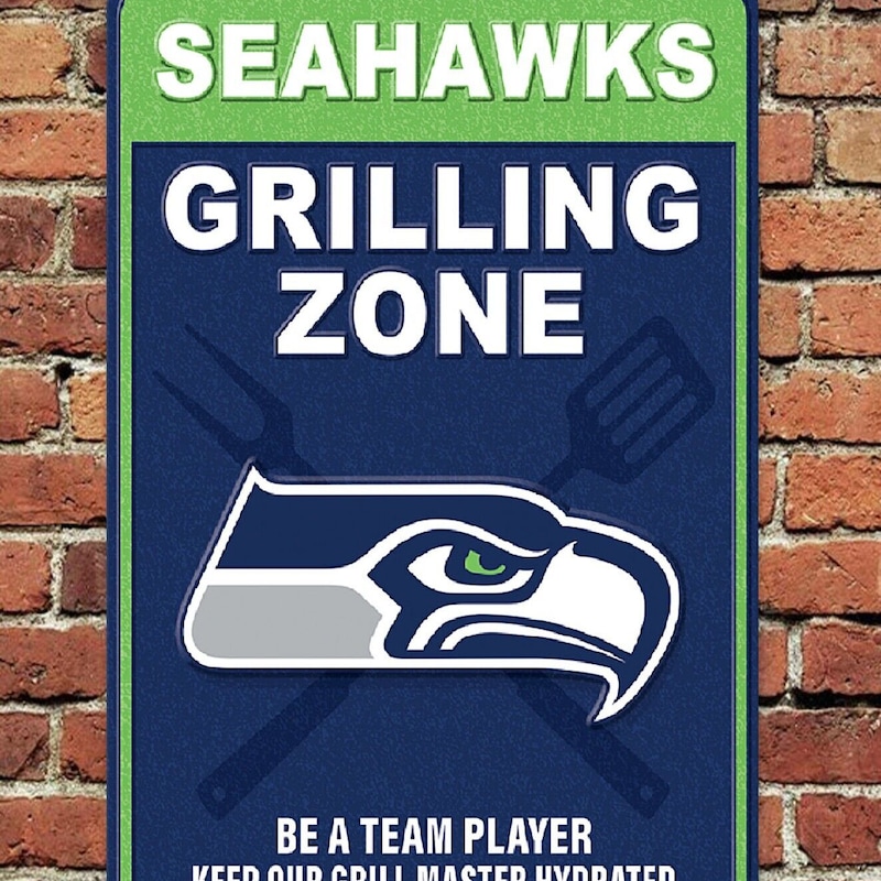 Seahawks Sign Decor - Etsy