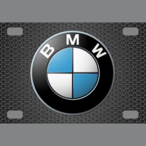 Bmw Design License Plate - Etsy