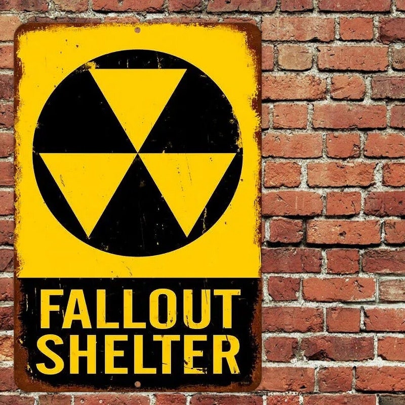 Fallout Shelter Sign - Etsy