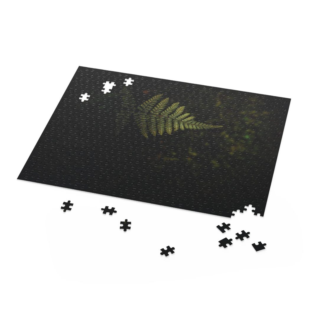 500-piece Fern Photography Puzzle - Premium Chipboard Jigsaw With ...