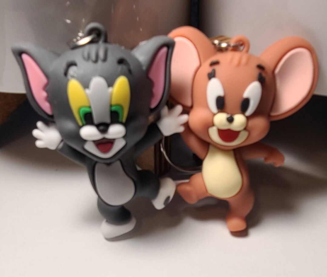 Cartoon Character Keychains. Sold as a Set. Lightweight. 2 Length. NWOT ...