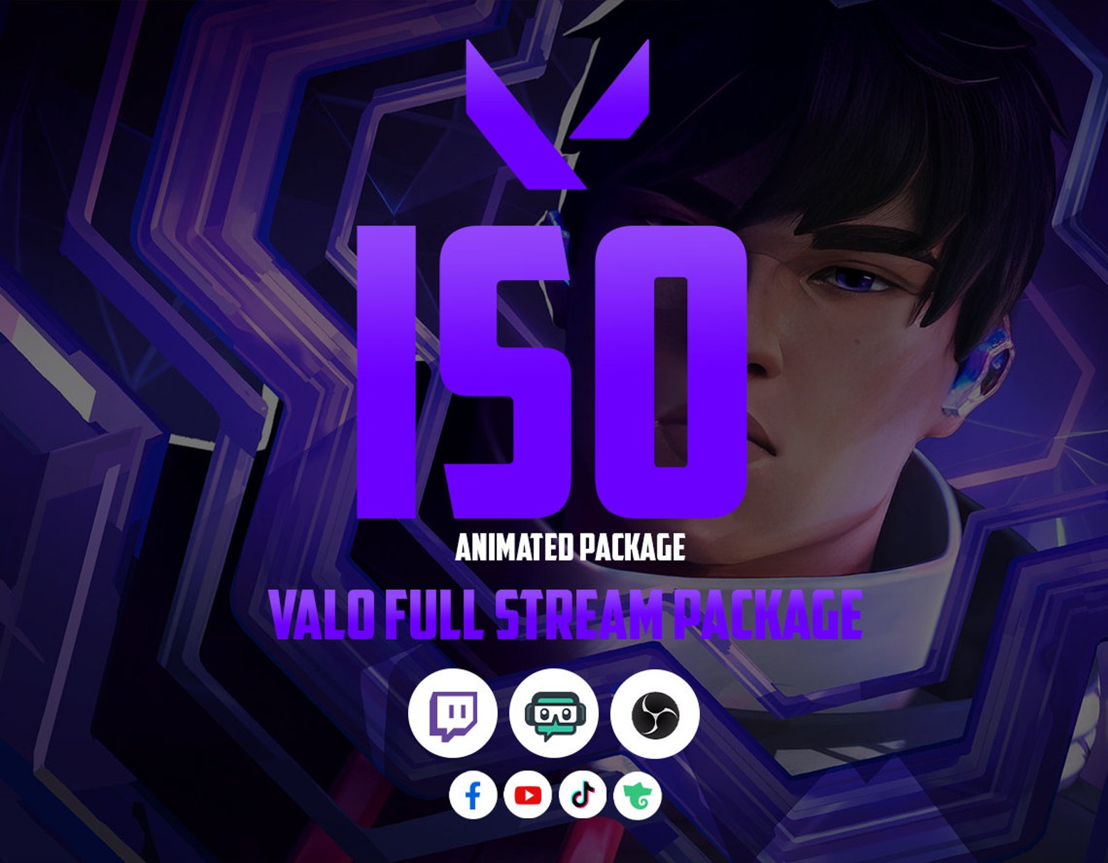 New Agent Iso Valorant Stream Overlay - Valorant Iso Stream Overlay ...