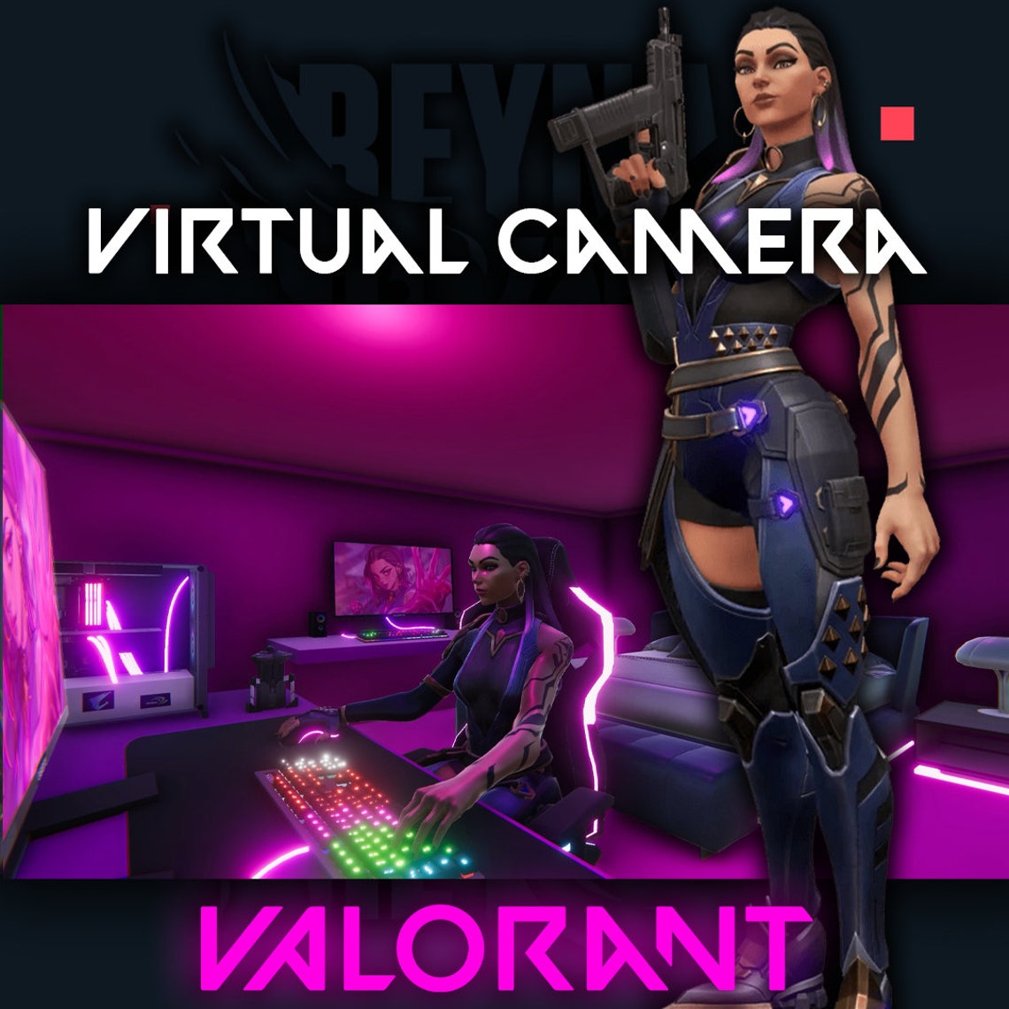HD Valorant Reyna Animated Virtual Camera webcam / Screen - Etsy