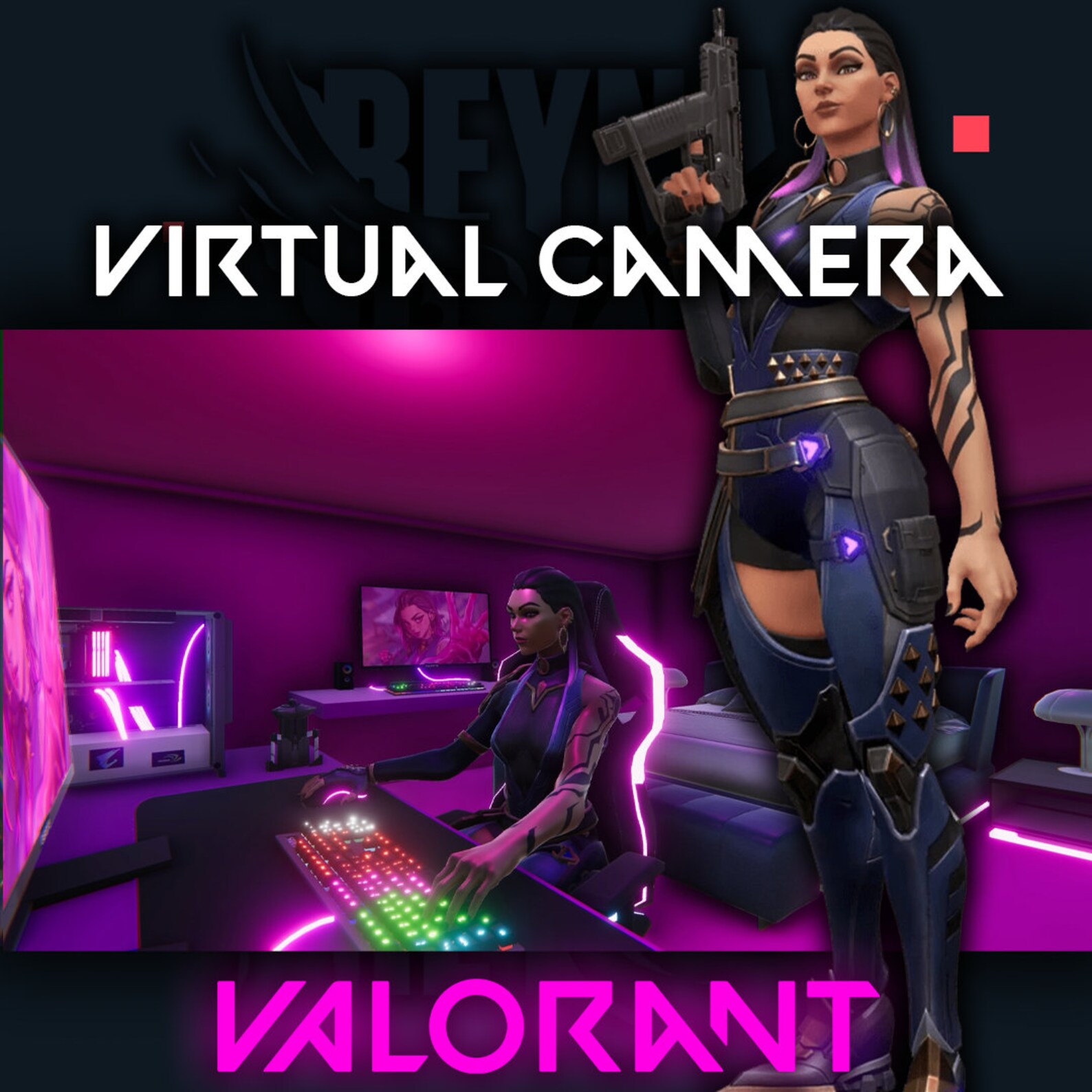 HD Valorant Reyna Animated Virtual Camera webcam / Screen - Etsy