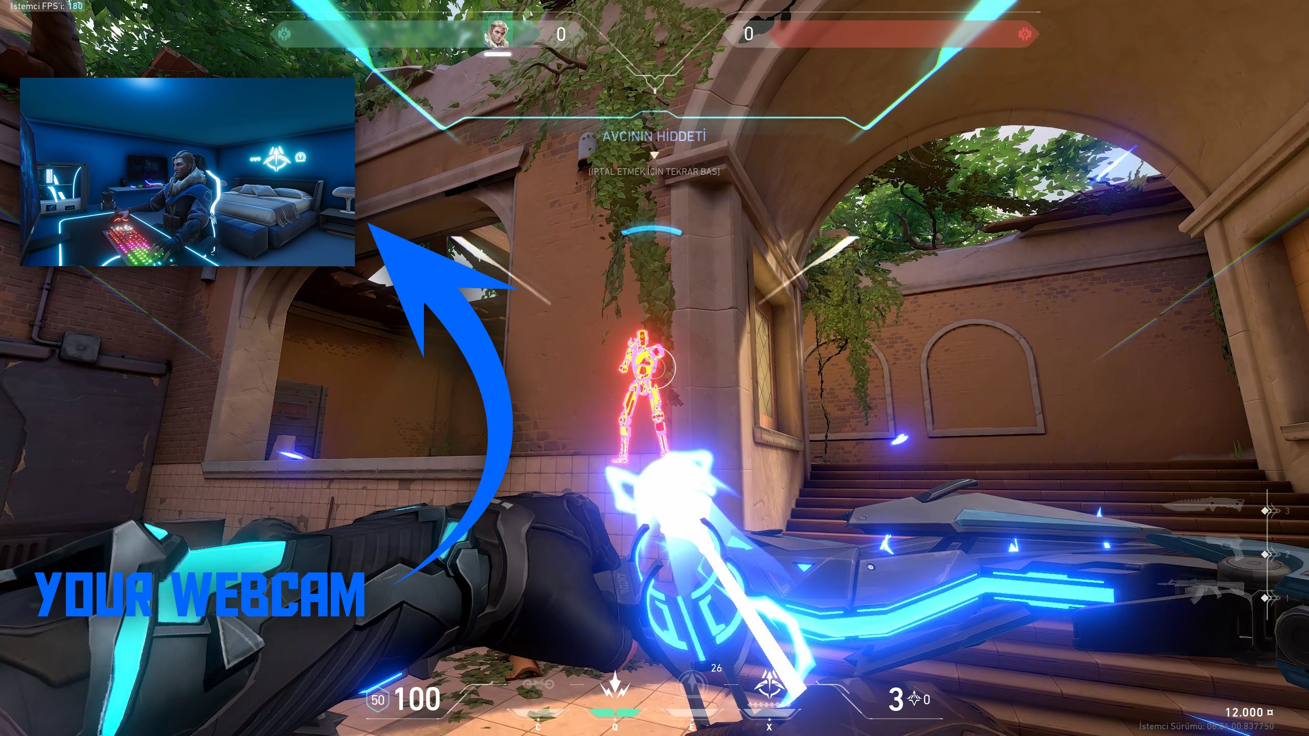 HD Valorant Sova Animated Virtual Camera (webcam / Screen) - 1080p Loop ...