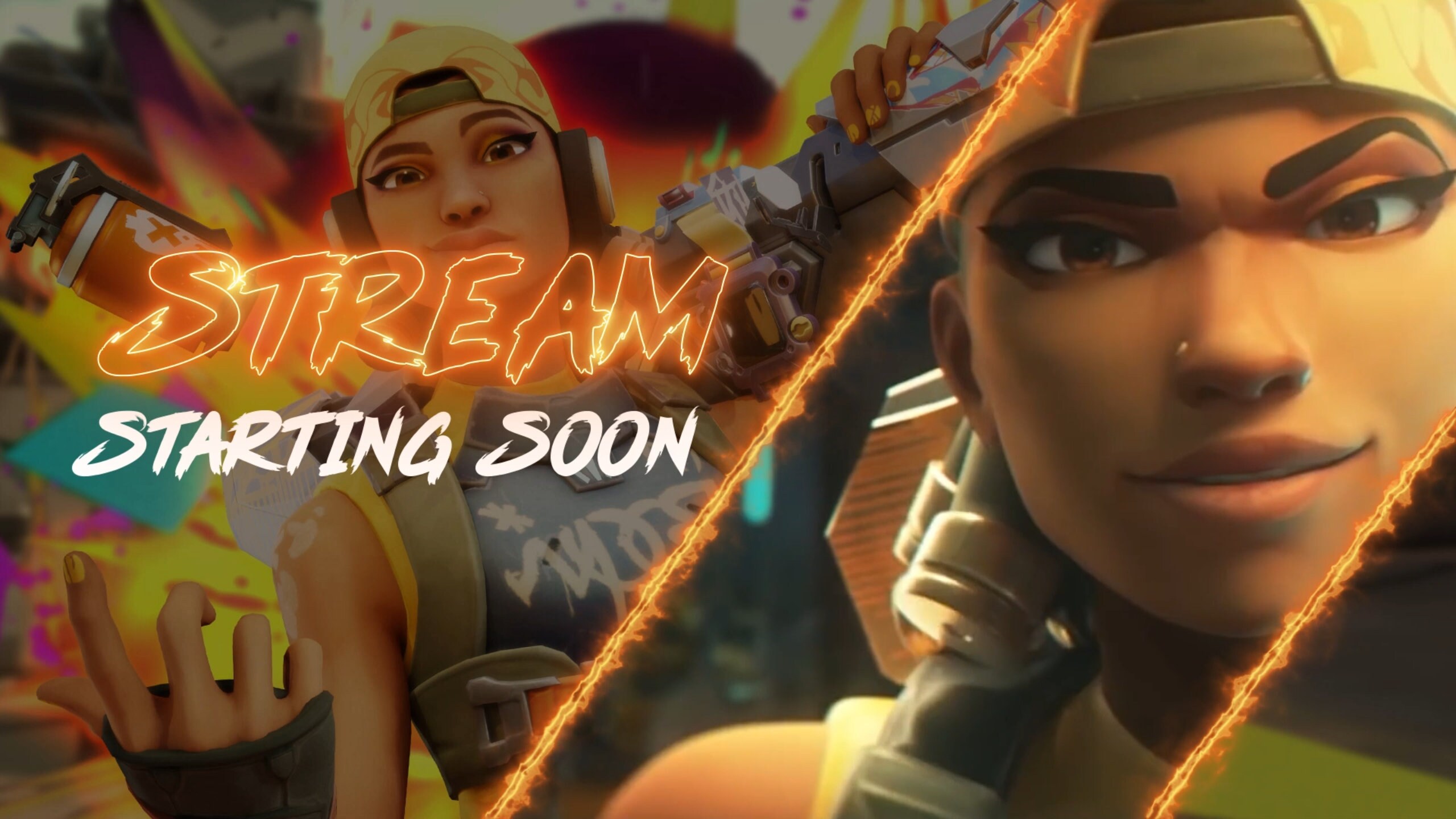 Valorant Stream Pack - Raze Animated Twitch Overlays | Raze Ingame HUD ...