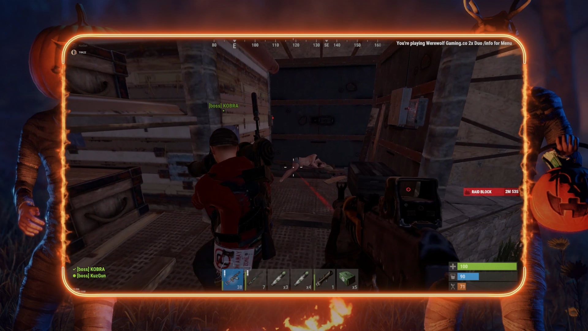 Rust Orange Complate Animated Twitch Package Rust Big Stream Pack ...