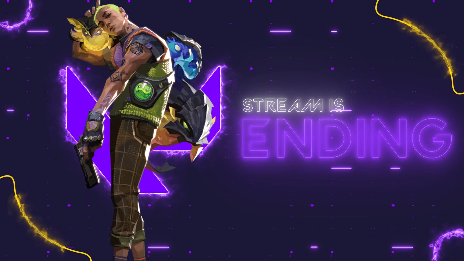 GEKKO Valorant Stream Overlays Pack Cute Gekko Animated Stream Overlays ...