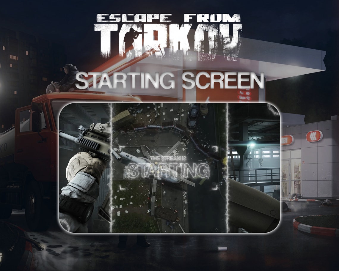 Escape From Tarkov Stream Overlay | Twitch Stream Overlay | Escape From ...