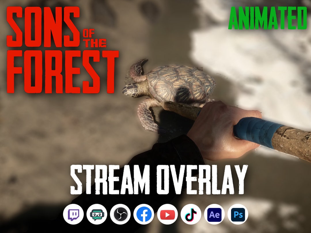 Sons of the Forest Stream Overlay | Starting, Pause, Ending Screen ...