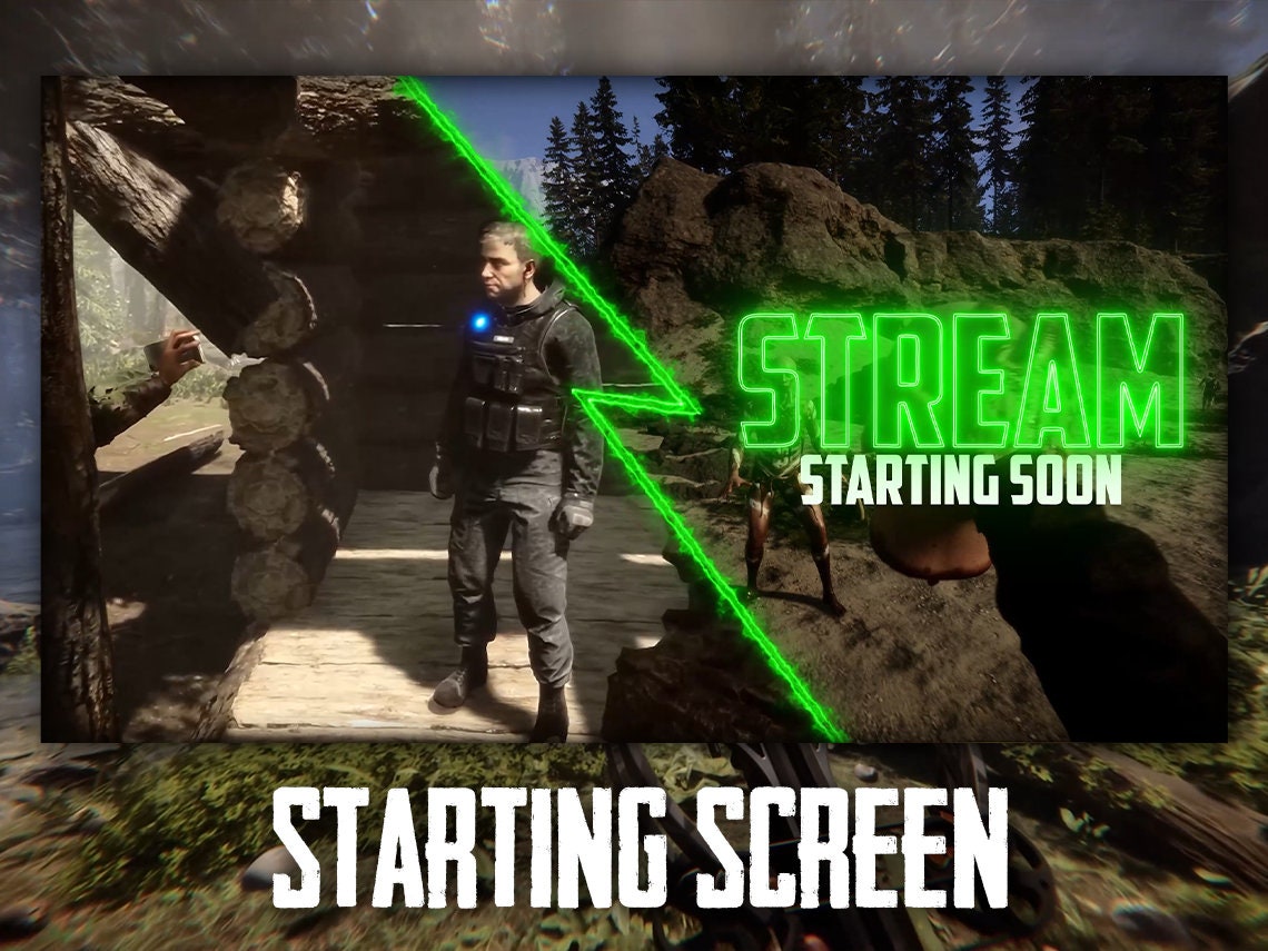 Sons of the Forest Stream Overlay | Starting, Pause, Ending Screen ...