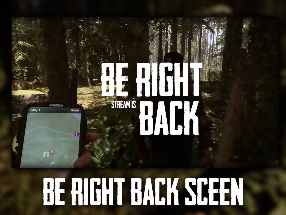 Sons of the Forest Stream Overlay | Starting, Pause, Ending Screen ...