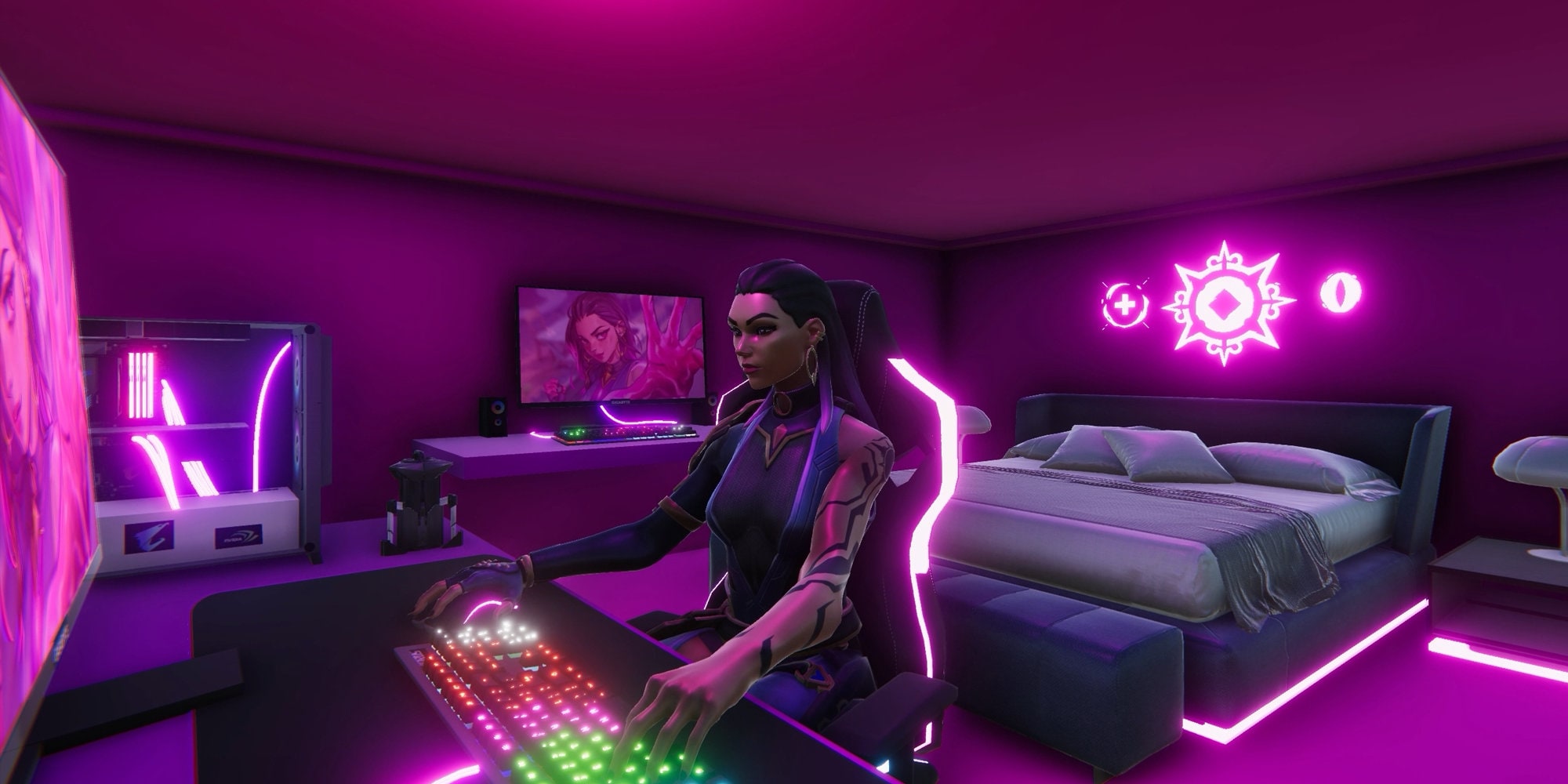 Valorant Stream Pack - Reyna Animated Twitch Overlays - Virtual Camera ...