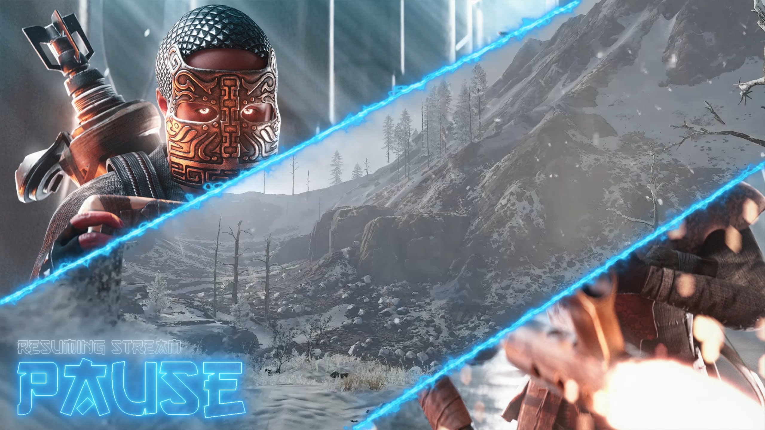 Rust Game Winter Twitch Overlay | Rust Halloween Package: Starting ...