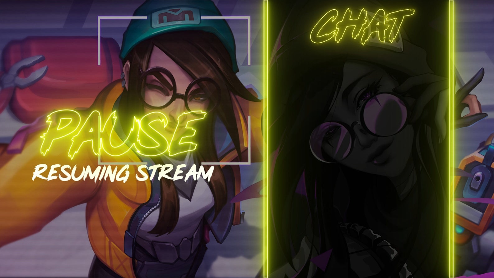 Valorant Stream Pack Killjoy Animated Twitch Overlays Raze Ingame HUD ...