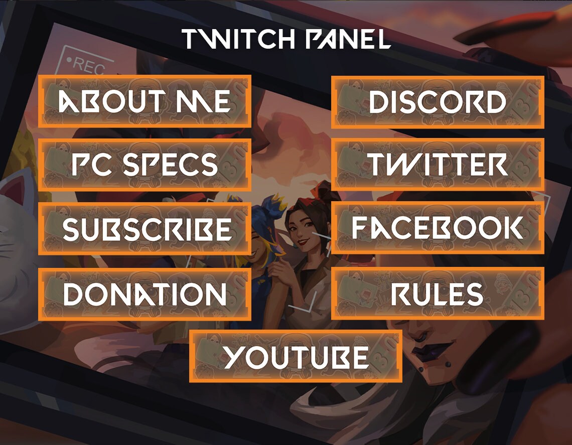 RAZE Valorant Stream Overlays Pack Cute RAZE Stream Overlays Twitch ...