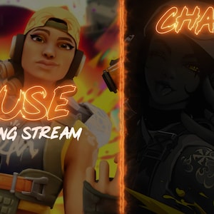 Valorant Stream Pack - Raze Animated Twitch Overlays | Raze Ingame HUD ...