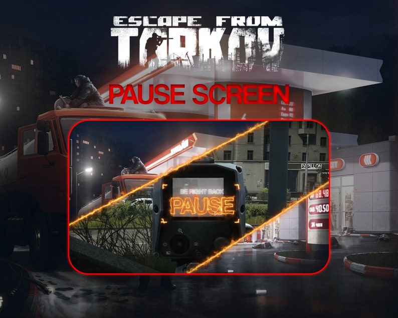 EFT | Escape From Tarkov Stream Overlay Package | Starting, Pause ...