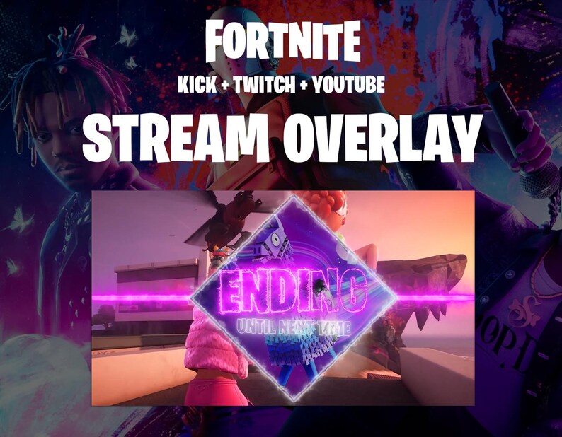 Fort Twitch Gaming Battle Royale Animated Stream Overlay Pack ...