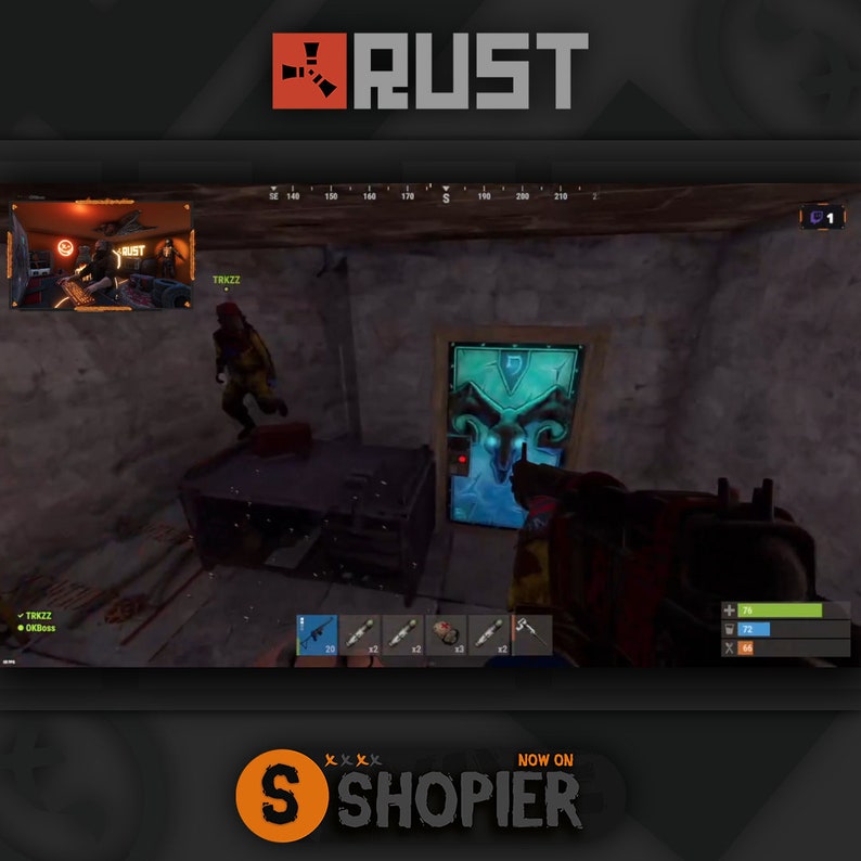 HD Rust 3D Animated Virtual Camera webcam / Screen 1080p - Etsy