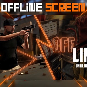 Rust Game Animated Twitch Overlay Package | Starting, Pause, Ending ...