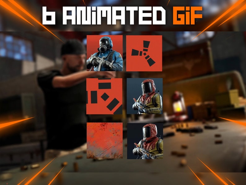 Rust Game Animated Twitch Overlay Package | Starting, Pause, Ending ...