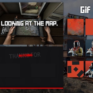 Rust Red Complate Animated Twitch Package | Rust Big Stream Pack Webcam ...