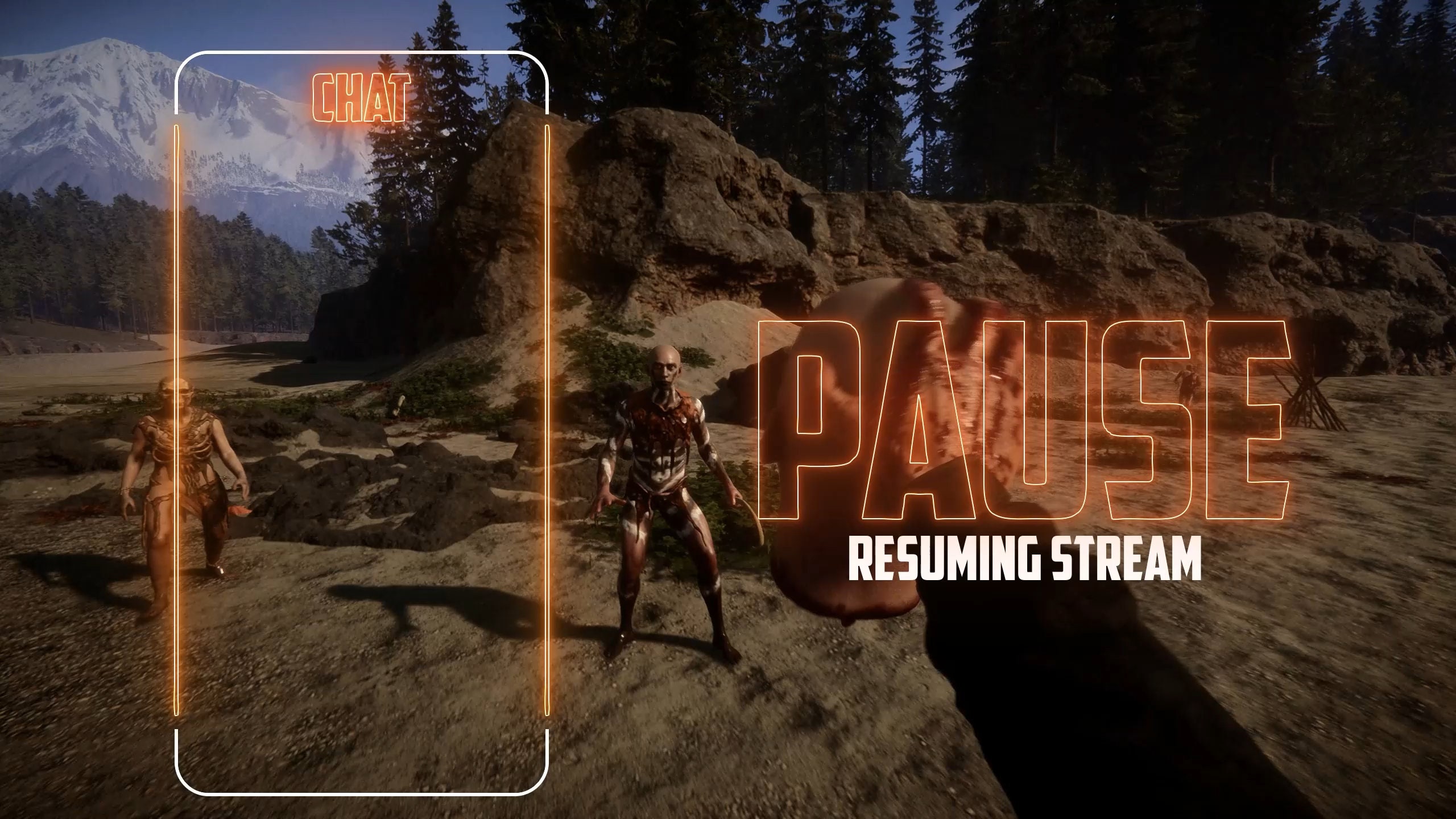 Sons of the Forest Stream Overlay | Starting, Pause, Ending Screen ...