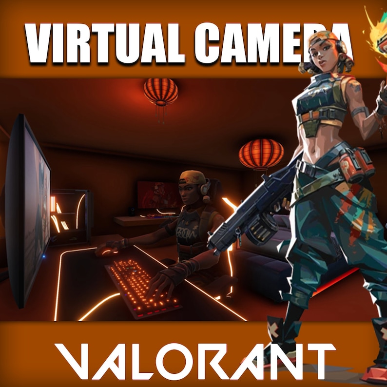 HD Valorant Raze Animated Virtual Camera webcam / Screen - Etsy