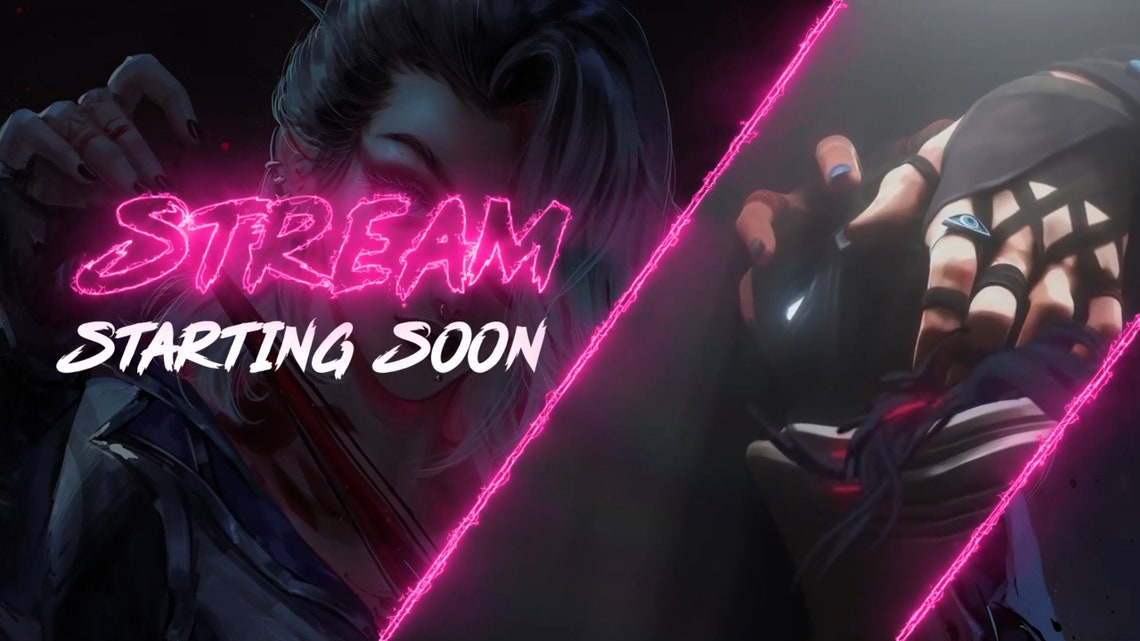 Valorant Stream Pack - Fade Animated Twitch Overlays and Hud - Fade ...