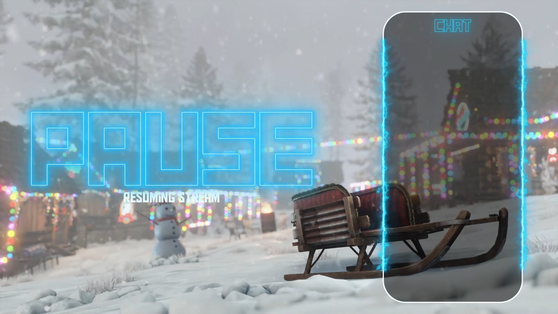 Rust Blue Complate Animated Twitch Package | Rust Big Stream Pack ...