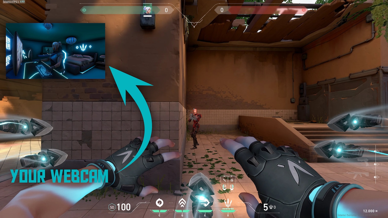 HD Valorant Jett Animated Virtual Camera (webcam / Screen) - 1080p Loop ...