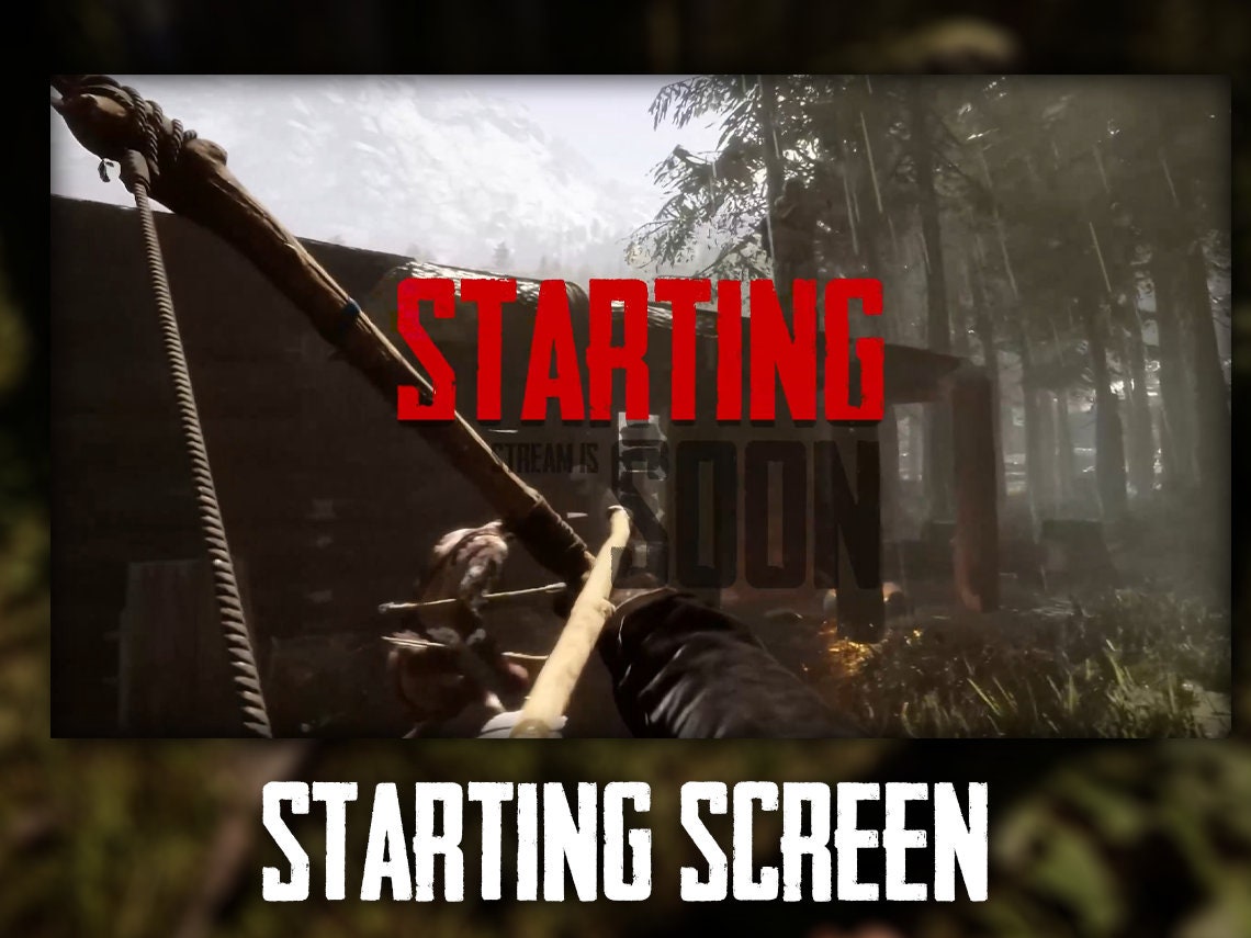 Sons of the Forest Stream Overlay | Starting, Pause, Ending Screen ...