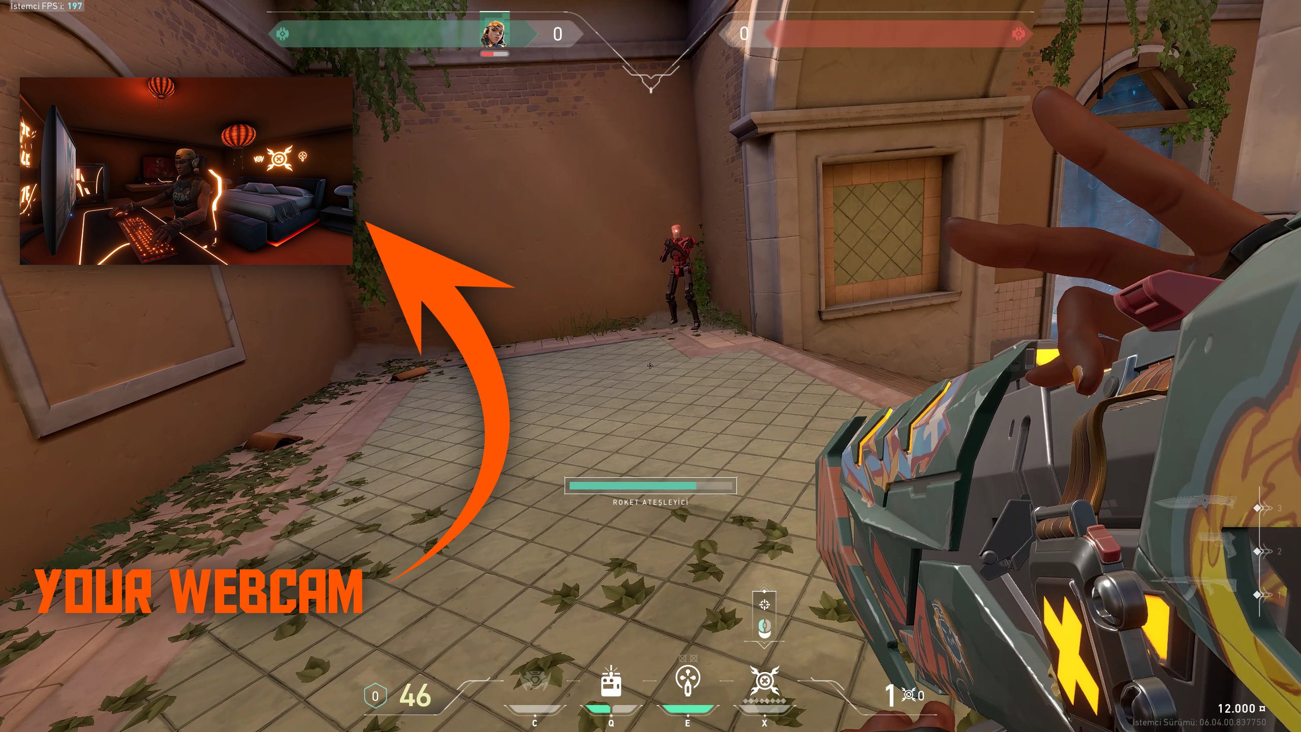 HD Valorant Raze Animated Virtual Camera (webcam / Screen) - 1080p Loop ...