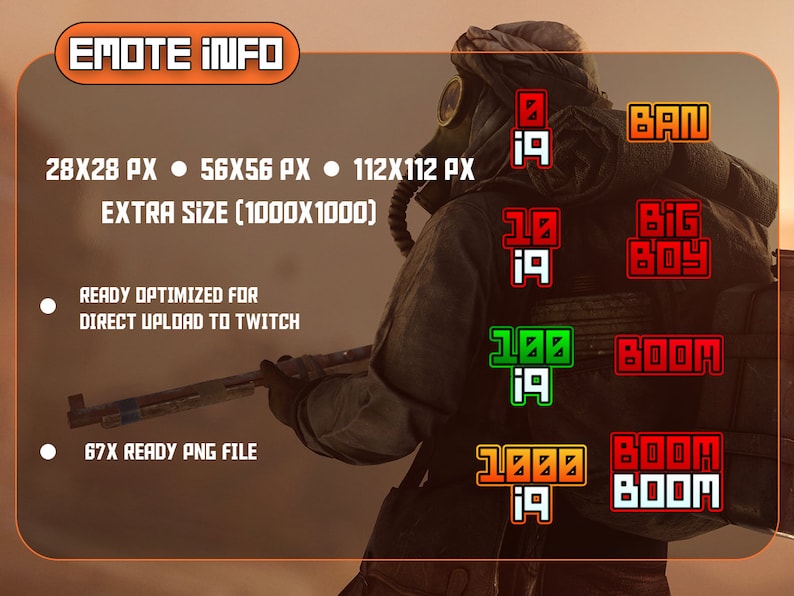 Rust Game 67 Text Emote and Letter, Twitch Text Emotes || Emote Pack ...