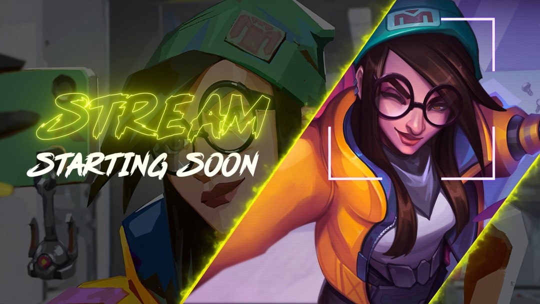 Valorant Stream Pack Killjoy Animated Twitch Overlays Raze - Etsy