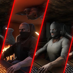 Rust Red Complate Animated Twitch Package | Rust Big Stream Pack Webcam ...