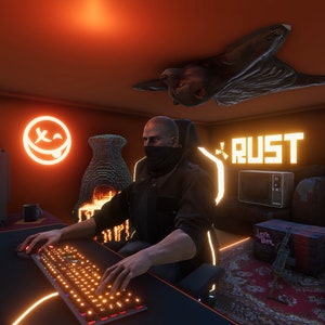 Rust Game Animated Twitch Overlay Package | Rust Discord Gift Pack ...